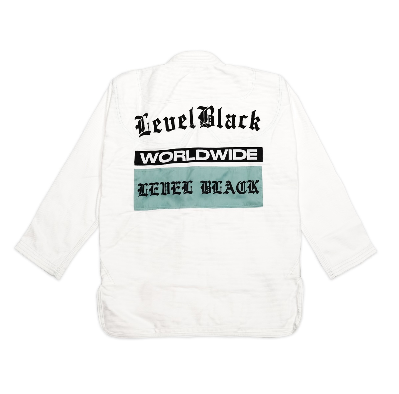 TEAL PYTHON WHITE KIMONO – LXB