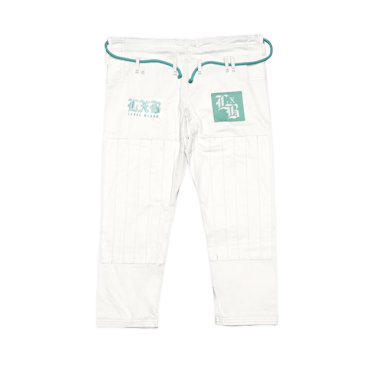 TEAL PYTHON WHITE KIMONO – LXB